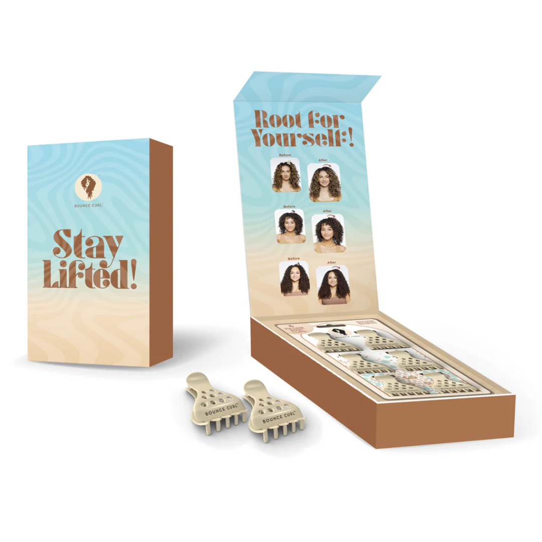 Beige Bounce Curl Volume Root Clips – CurlyTools